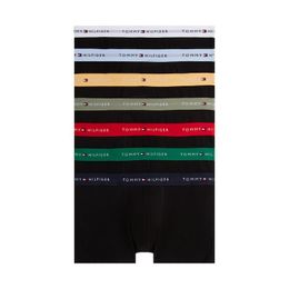 Tommy Hilfiger Underwear Trunk &raquo;7P TRUNK WB&laquo; Packung, 7er, 7 Stk. mit Logobund V Bl/B Or/Ut Sg/Ds Sk/Pr Rd/Nv G/W L (52) - 7 Stk. 7 Stk. L (52)...
