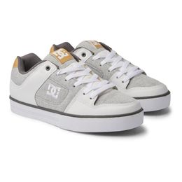 DC Shoes Sneaker »Pure« Grey/White/Grey 10 (43) 10 (43) Leder-, Nubukleder- oder Wildlederobermaterial...