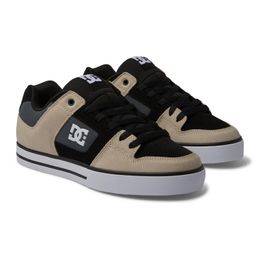 DC Shoes Sneaker &raquo;Pure&laquo; Black/Grey/Brown 18(55) 18(55) Leder-, Nubukleder- oder Wildlederobermaterial...