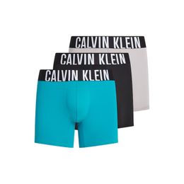 Calvin Klein Underwear Boxer »BOXER BRIEF 3PK« Packung, 3er, 3 Stk. mit elastischem Logobund MISTY GREY, BLACK, BLOSSOM GREEN XL (54) - 3 Stk. 3...