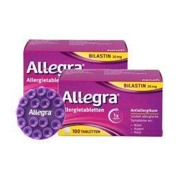 Allegra Allergietabletten 20 mg Tabletten + Allegra Handyhalter 2 St