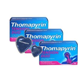 Thomapyrin Tension Duo 400 mg/100 mg Filmtabletten + Thomapyrin Kühlherzen 3 St