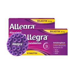 Allegra Allergietabletten 20 mg Tabletten + Allegra Handyhalter 2x6 St