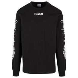 Karl Kani Longsleeve &raquo;Herren KM234-039-1 KK Small Retro Tribal LS&laquo; 1 Stk. tlg. black L L BASICS: Bieten die perfekte Grundlage f&uuml;r jedes Outfit,...