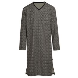TRIGEMA Pyjama &raquo;Nachthemd mit praktischer Brusttasche&laquo; 1 tlg. schwarz XL XL DELUXE-Single-Jersey