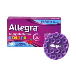 Allegra Allergietabletten Kinder 10 mg Schmelztab. + Allegra Handyhalter 20 St