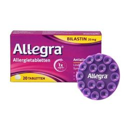 Allegra Allergietabletten 20 mg Tabletten + Allegra Handyhalter 20 St