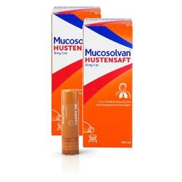 Mucosolvan Saft 30 mg/5 ml + Mucosolvan Lippenpflegestift 2 St