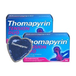 Thomapyrin Tension Duo 400 mg/100 mg Filmtabletten + Thomapyrin Kühlherzen 2 St