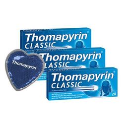 Thomapyrin Classic Schmerztabletten + Thomapyrin Kühlherzen 3 St