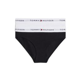 Tommy Hilfiger Underwear Bikinislip »2 PK BIKINI mit elastischem Bund im 2er-Pack« Packung, 2er-Pack, 2 Stk. unifarben, casual, körpernah,...