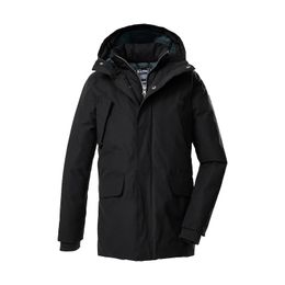 Killtec Parka &raquo;KOW 234 BYS PRK&laquo; schwarz 164 164 Kinder Funktionsparka mit Kapuze in 2 in 1 Optik