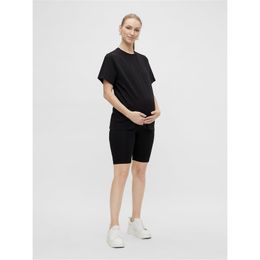 MAMALICIOUS Damen Shorty &raquo;MLSALLY SOLID T-SHIRT & SHORTS SET NOOS&laquo; Set, 2 tlg. schwarz L (40)