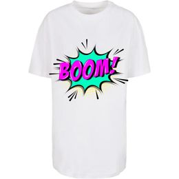 Merchcode T-Shirt &raquo;Damen Ladies BOOM Comic Boyfriend Tee&laquo; 1 Stk. white XS XS Vielseitige T-Shirts f&uuml;r jeden Anlass