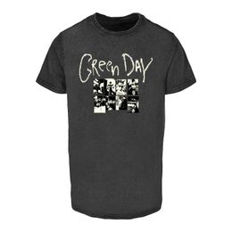 Merchcode T-Shirt &raquo;Green Day Collage Acid Tee&laquo; 1 Stk. black M M Regular-fit-Schnitt, regul&auml;re L&auml;nge, kurz&auml;rmelig, eingesetzte &Auml;rmel