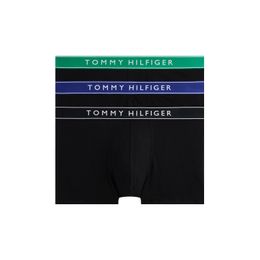 Herren Trunk "3P TRUNK WB", Tommy Hilfiger Underwear, Gr. XXLwdge blu, olym grn, blk, Jersey, Obermaterial: 95% Baumwolle, 5% Elasthan, Unterhosen,