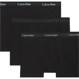 Calvin Klein Underwear Trunk &raquo;TRUNK 3PK&laquo; Packung, 3er-Pack, 3 Stk. mit Logo-Elastikbund schwarz XL (54) - 3 Stk. 3 Stk. XL (54) 3er-Pack Trunk von...