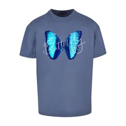 Merchcode T-Shirt »Herren Butterfly Blue Heavy Oversized Tee« 1 Stk. tlg. vintageblue XL XL Vielseitige T-Shirts für jeden Anlass