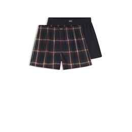 BOSS Boxer &raquo;2P Boxer S. CW Peach&laquo; Packung, 2er, 2 Stk. mit Logopatch auf dem Bund Open Blue 460 M - 2 Stk. 2 Stk. M 2er-Pack Boxer von BOSS Black...
