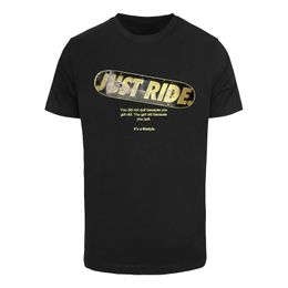 MisterTee T-Shirt &raquo;Herren Just Ride Tee&laquo; 1 Stk. tlg. black L L Vielseitige T-Shirts f&uuml;r jeden Anlass