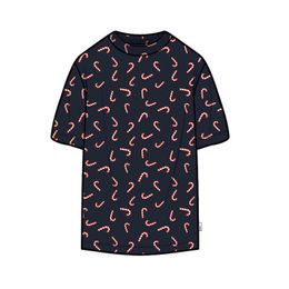 Only & Sons ONLY & SONS T-Shirt &raquo;ONSKLAUS REG SS TEE&laquo; Dark Navy AOP:CANDY CANE XL XL T-Shirt von Only & Sons