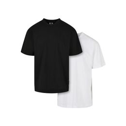 Urban Classics T-Shirt &raquo;Herren Organic Tall Tee 2-Pack&laquo; 1 Stk. tlg. black white M M L&auml;ngere T-Shirts f&uuml;r entspannten Stil