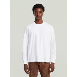 G-Star Raw G-STAR T-Shirt »Constructed Loose T-Shirt« white XXS XXS Runder Ausschnitt