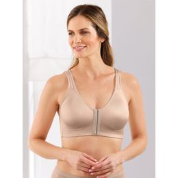 B&uuml;gelloser BH Speidel, Damen, Gr. 100, Cup B, beige (elfenbein), 87% Polyamid, 13% Elasthan, BHs