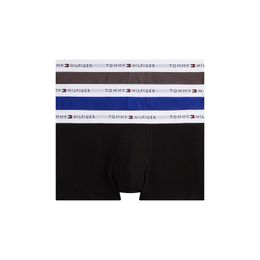 Tommy Hilfiger Underwear Trunk &raquo;3P TRUNK&laquo; Packung, 3er, 3 Stk. mit Logoschriftzug Blk/Drk Ash/Wdg Blu XL (54) - 3 Stk. 3 Stk. XL (54) 3er-Pack...