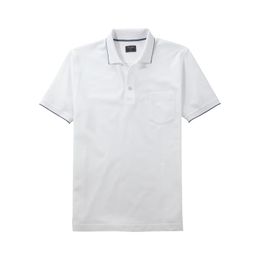 OLYMP Poloshirt &raquo;Casual&laquo; mit Kontrastkanten wei&szlig; XXL XXL Poloshirt von OLYMP