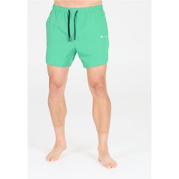Badeshorts Virtus "Smither", Herren, Gr. L, US-Größen, grün (neongrün), Polyester, unifarben, Badehosen Badeshorts, mit 4-Wege-Stretch