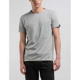 Replay T-Shirt Light Grey Melange 3XL 3XL T-Shirt von Replay