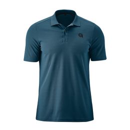 Gonso Radtrikot &raquo;Essential Poloshirt M&laquo; Herren Fahrradtrikot kurzarm, elastisches und atmungsaktives Radshirt dunkelblau XXL XXL Weite Passform