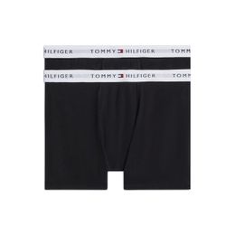 Tommy Hilfiger Underwear Boxershorts &raquo;2PK BOXER BRIEF&laquo; Packung, 2er, 2 Stk. mit elastischem Logobund Black/Black 140/146 - 2 Stk. 2 Stk. 140/146...