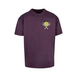 Merchcode T-Shirt &raquo;Herren Tennis Tournament Heavy Oversized Tee&laquo; 1 Stk. tlg. purplenight XL XL Vielseitige T-Shirts f&uuml;r jeden Anlass
