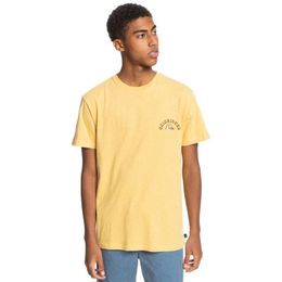Quiksilver T-Shirt »Foreign Tides« Rattan Heather M M Stoff: leichter Bio-Baumwollstoff