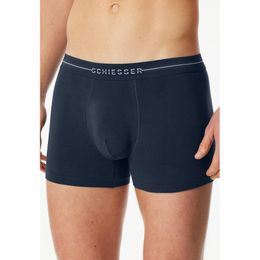 Schiesser Herren Boxershorts &raquo;Cotton Flex&laquo; 2er Pack, Baumwollmischung, ohne st&ouml;rende Seitenn&auml;hte, superweich blau 5
