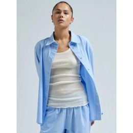SEAMLESS BASIC Blusentop &raquo;Shirt Amalfi&laquo; Light blue 40 40 Stilvolle Hemden aus nat&uuml;rlichen Materialien