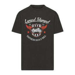 Merchcode T-Shirt »Lynyrd Skynyrd - Rock and Roll Heavy Oversize Tee« 1 Stk. tlg. black M M Oversize fit, lange Schnittführung, verlängertes Shirt...