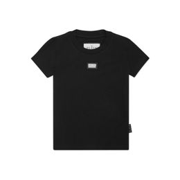 T-Shirt Philipp Plein "T-Shirt Sexy Pure", Jungen, Gr. 6, 02, schwarz, Obermaterial: 100% Baumwolle, Shirts T-Shirt