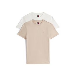 Tommy Jeans Herren Rundhalsshirt &raquo;TJM XSLIM 2PACK JERSEY TEE EXT&laquo; Packung, 2er-Pack 4XL