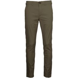 Chinos INDICODE "INRafle", Herren, Gr. 28, L&auml;nge 32, gr&uuml;n (capers), Web, Obermaterial: 98% Baumwolle, 2% Elasthan, unifarben, regular fit normal, Hosen