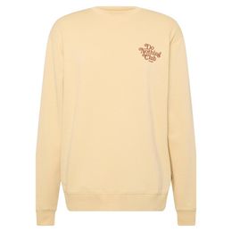 Djinns Rundhalspullover »Oversize Crewneck DNC 30th Pullover« 1 Stk. tlg. creme XL XL Passform Regular Fit, lockere Silhouette für entspannten...