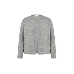 Wasabi Concept Knit Cardigan 'Klio' female Grey size 50/52