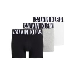 Calvin Klein Underwear Trunk &raquo;TRUNK 3PK&laquo; Packung, 3er, 3 Stk. mit Logo-Elastikbund BLACK, GREY HEATHER, WHITE M (50) - 3 Stk. 3 Stk. M (50)...