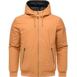 Winterjacke Ragwear "Stuartt YOUMODO", Herren, Gr. 4XL (60), braun, Obermaterial: 100% Polyester; Innenfutter: 100% Polyester; Wattierung: 100% Polyester, gerade h&uuml;ftbedeckend, hoch geschlossener Ausschnitt, &Auml;rmel ohne &Auml;rmelschlitz Rippstrickb&uuml;ndchen, Jacken Winterjacke, Wasserdichte Outdoorjacke mit verstellbarer Kapuze