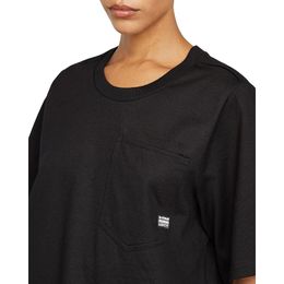 G-Star Raw G-STAR T-Shirt »Pocket Top« dk black S S Gerippter Ausschnitt