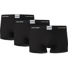 Calvin Klein Underwear Herren Trunk &raquo;LOW RISE TRUNK 3PK&laquo; Packung, 3er-Pack, 3 Stk. Mit elastischem Bund XL (54), 3 Stk.
