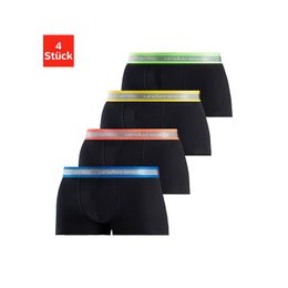 AUTHENTIC LE JOGGER Boxer »Boxershorts für Herren« Packung, 4er-Pack, 4 Stk., angenehm weiches Neon-Bündchen...