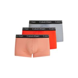 Calvin Klein Underwear Trunk &raquo;LOW RISE TRUNK 3PK&laquo; Packung, 3er, 3 Stk. mit Logo-Stretchbund MOLTEN, SAMMIE STR_SLEET, CRABAPPLE XL (54) - 3 Stk. 3...